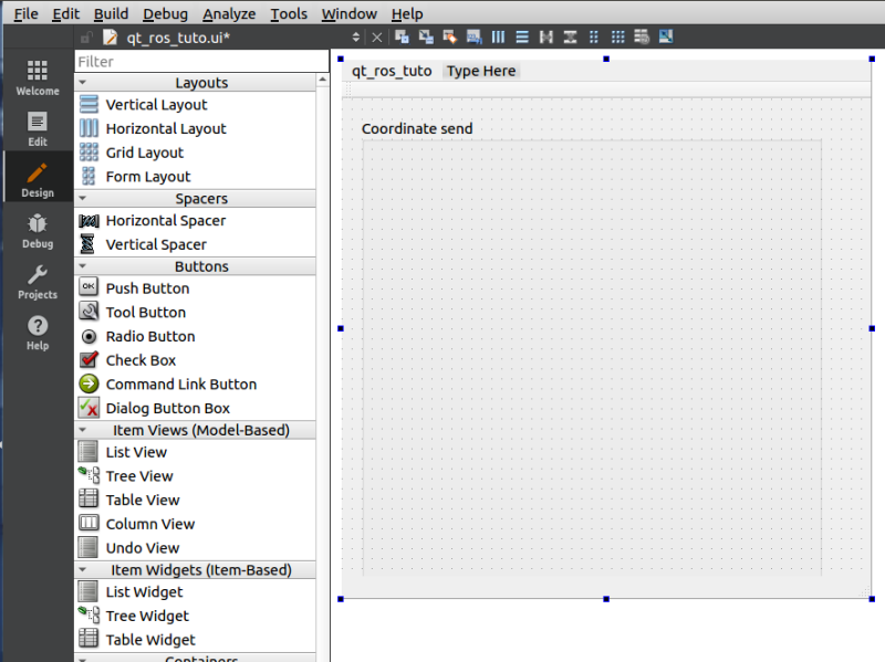 ROS :: Qt 기반 Ui 만들기(1) (Qt, C++) : 네이버 블로그