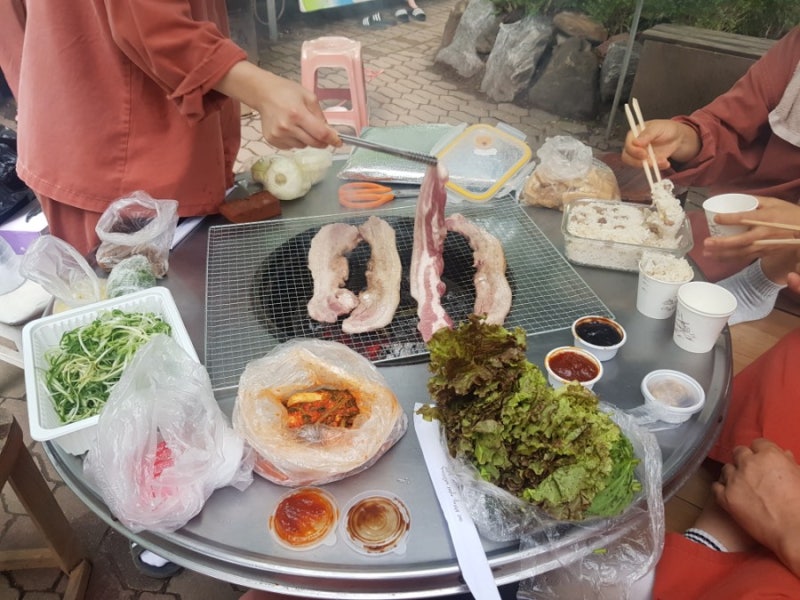 부천 찜질방 궁전참숯가마에서 바베큐파티하면서 즐거운 여름휴가보내기 네이버 블로그