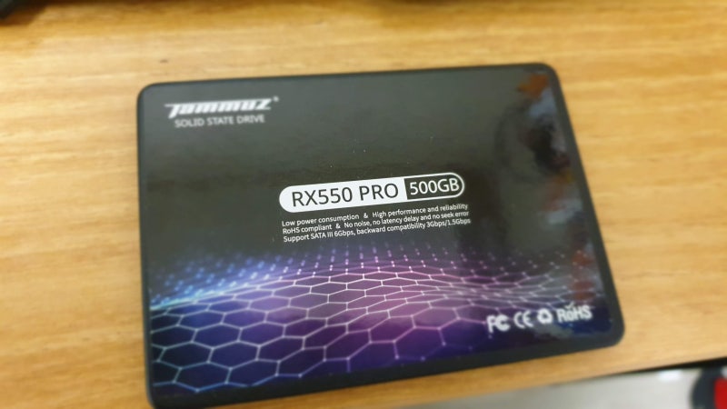 디램달린 최고 가성비 SSD! RX 550 PRO 500GB 리뷰 : 네이버 블로그