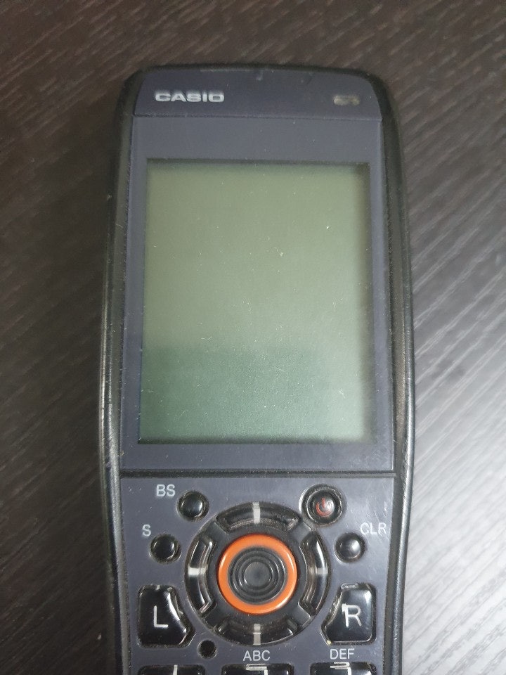 CASIO DT-970 핸드터미널 화면 불량으로 수리 요청 : 네이버 블로그