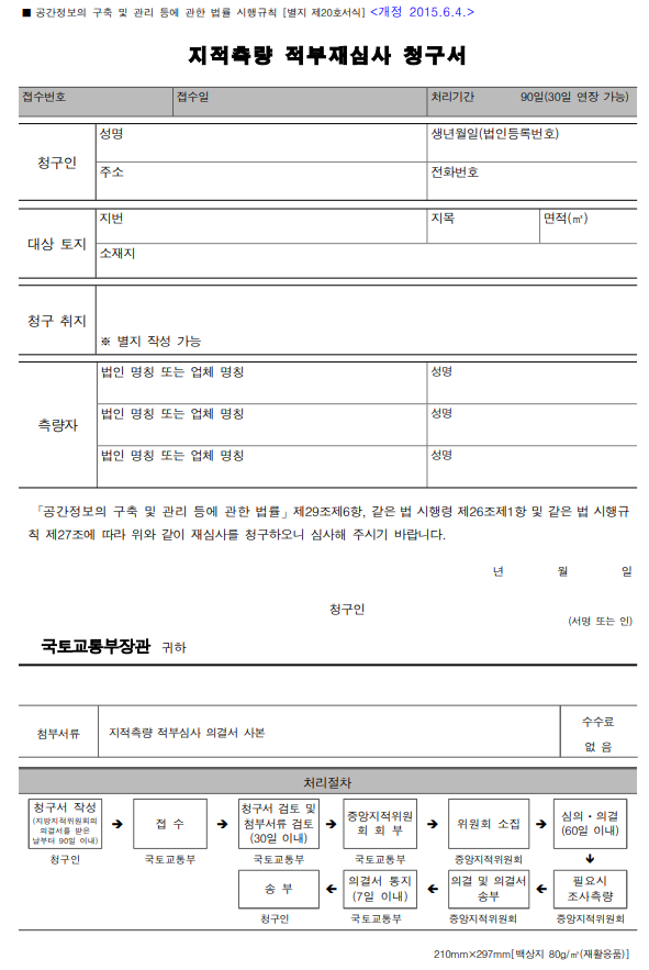 지적측량 적부심사 네이버 블로그