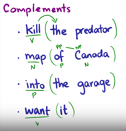 Syntax - Phrase Structure Rules, Specifiers, Complements, Tree ...