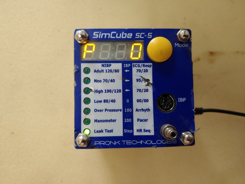 NIBP 테스터-시뮬레이터 SimCube SC-5 : 네이버 블로그