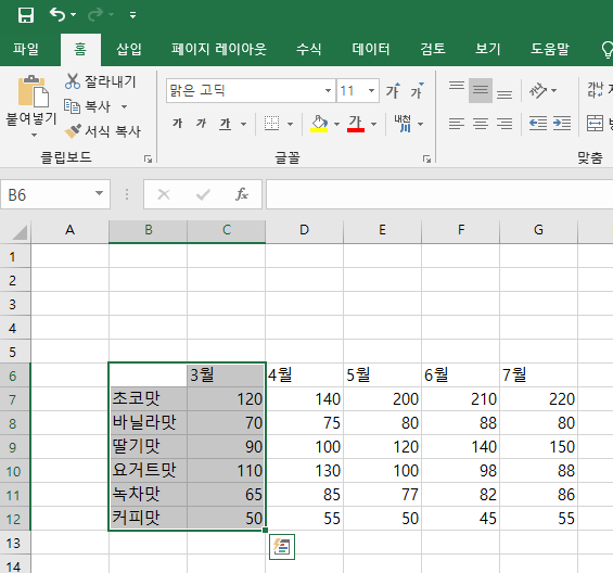 엑셀 그래프만들기부터 셀 합치기 5분 완성 네이버 블로그