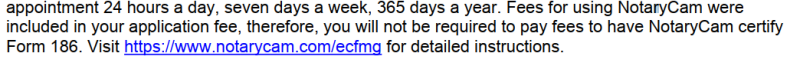 Notarycam (ECFMG certification과정 - Form 186) : 네이버 블로그