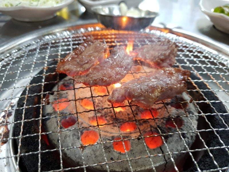 강원도 정선 한우리 강원랜드 하이원 맛집 한우리 투뿔 한우 연탄구이 솔직후기~ 네이버 블로그
