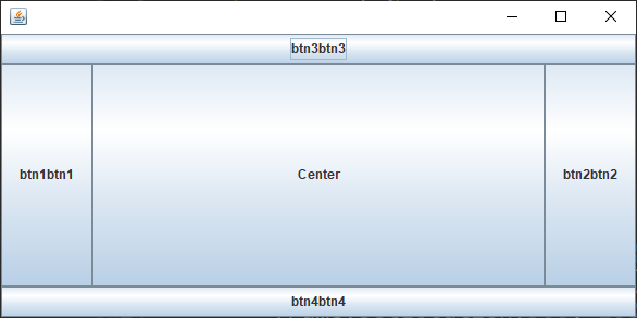 [Java GUI] JPanel 위치 설정(레이아웃 설정), BorderLayout : 네이버 블로그