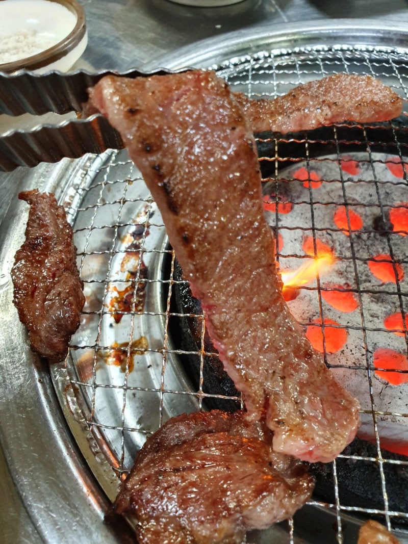 강원도 정선 한우리 강원랜드 하이원 맛집 한우리 투뿔 한우 연탄구이 솔직후기~ 네이버 블로그