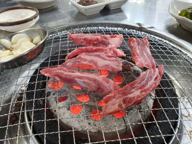 강원도 정선 한우리 강원랜드 하이원 맛집 한우리 투뿔 한우 연탄구이 솔직후기~ 네이버 블로그