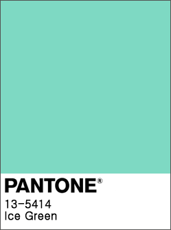 해피인사이드 팬톤페인트 해피컬러 8. 아이스 그린 PANTONE 13-5414 Ice Green : 네이버 블로그