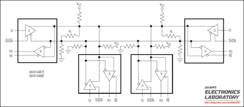 실무 회로설계에서 Auto-Direction Control RS-485 통신 회로 설계법(송수신 방향 자동제어) : 네이버 블로그