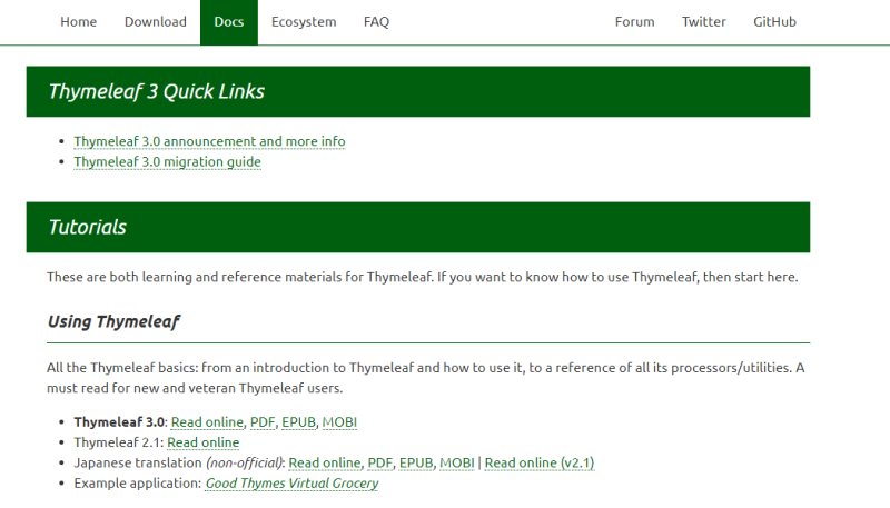 Spring-Boot (부트) 프로젝트에서의 Thymeleaf프레임웍 기초문법 프로그래밍 : 네이버 블로그