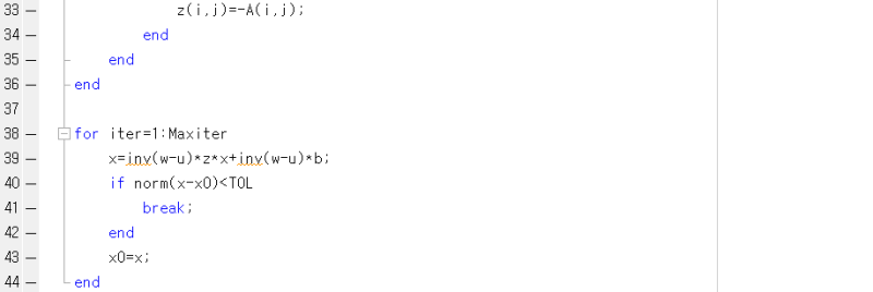 Gauss-seidel method-Matlab : 네이버 블로그