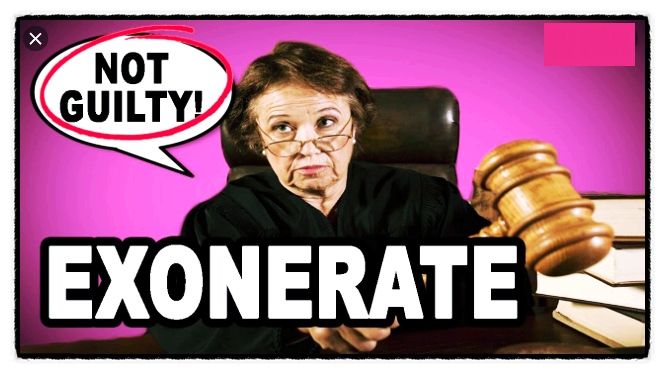 외워둘만한 영단어 exonerate : 네이버 블로그