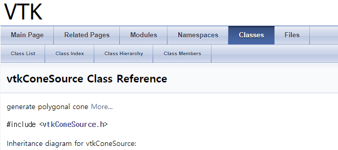VTK 프로그래밍 : 코드 해석하는법 : 네이버 블로그