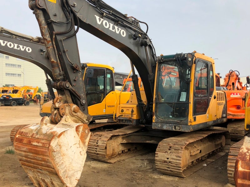 볼보 ec140b 2008년 3500만원 VOLVO EC140B 14TON EXCAVATOR 공육 중고굴삭기 현대 음성 중고 ...