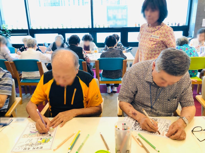 일산노인주간보호센터 그림 속담 맞추기 시니어데이케어센터 일산센터 네이버 블로그