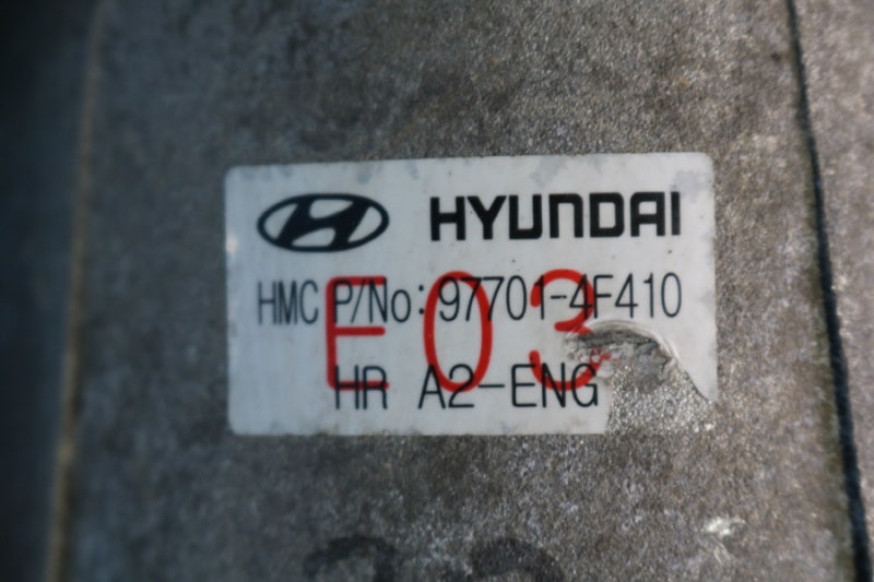 현대자동차 포터2 중고 133PS 에어컨 콤프레샤 977014F410, 97701-4F410 수원 화성 자동차 중고부품 사이트 ...