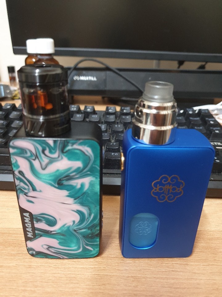 첫 번째 모드 기기 리뷰 - 마그마 박스 모드[MAGMA BOX MOD] : 네이버 블로그