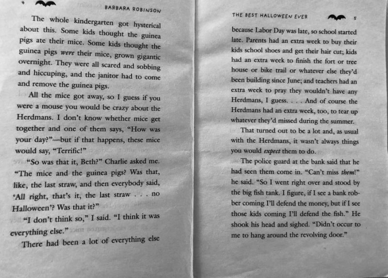 The best halloween ever by Barbara Robinson (📔21) : 네이버 블로그
