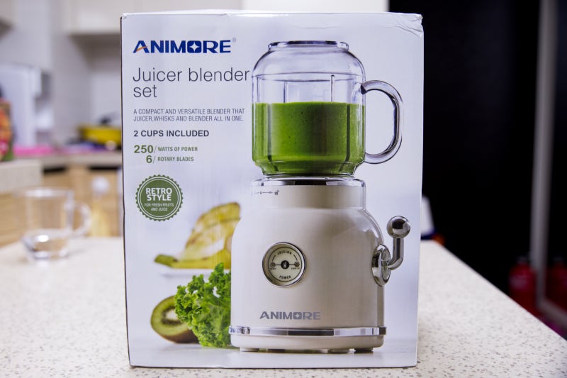 레트로한 디자인의 착즙기 ANIMORE 사용후기 : 네이버 블로그