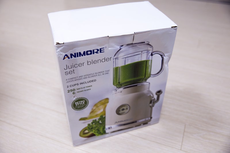 레트로한 디자인의 착즙기 ANIMORE 사용후기 : 네이버 블로그