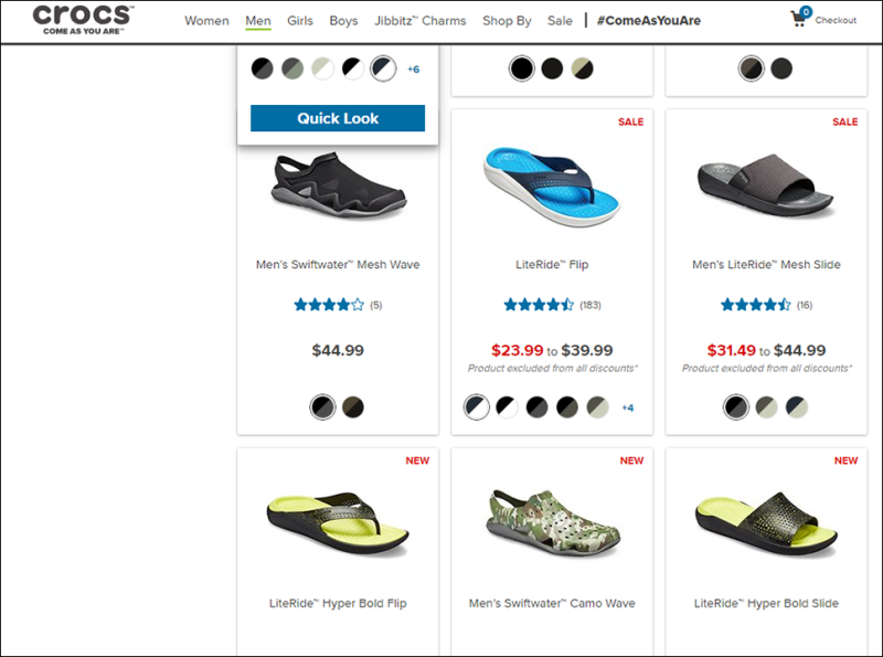 크록스 직구 Crocs 미국 공홈 샌들 슬리퍼 구입 크록스 사이즈 네이버 블로그