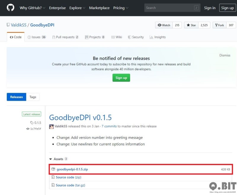 Goodbyedpi 다운 및 사용법 : 네이버 블로그
