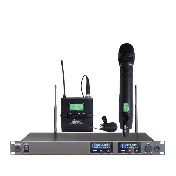 ACT-727 + ACT-71H + ACT-71T / 무선 핸드형 마이크 / 무선 벨트팩 마이크 / 900MHz / 미프로 ...