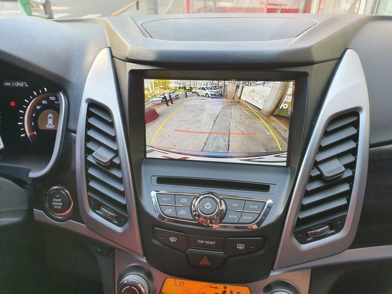 인천 강화도 뉴코란도C 순정네비교체JY커스텀LCA10과N7000라이브일채형매립 : 네이버 블로그