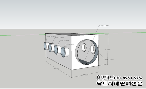 함석닥트챔버제작유연닥트닥트자재 함석 챔버닥트제작사례 네이버 블로그