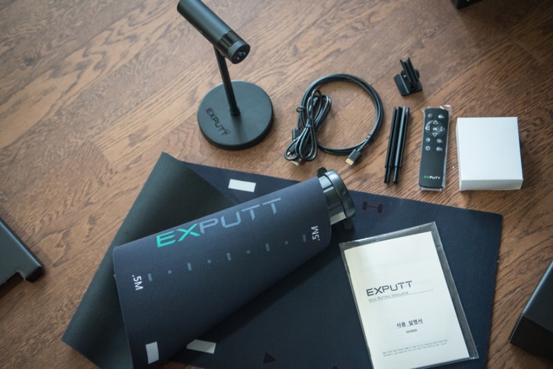 집안에 스크린을~ 엑스퍼트(EXPUTT) 디지털 퍼팅 연습기 : 네이버 블로그