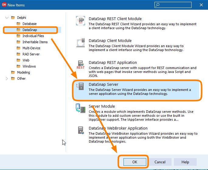 RAD Studio - DataSnap ( 1/2 서버 ) 소스코드 : 네이버 블로그
