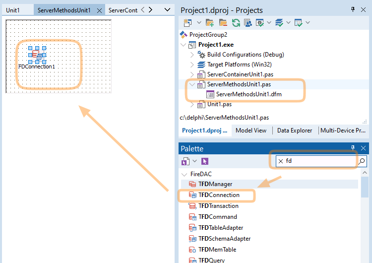 RAD Studio - DataSnap ( 1/2 서버 ) 소스코드 : 네이버 블로그