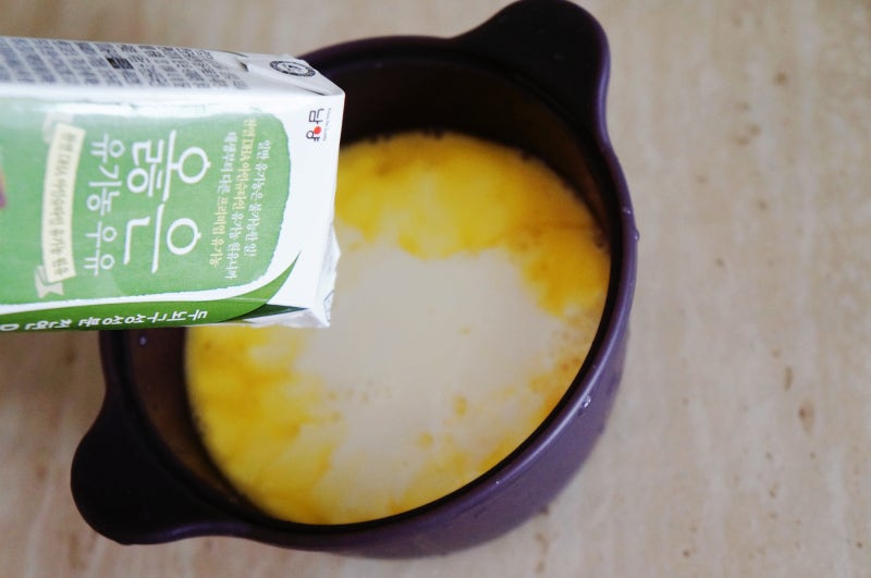 옳은우유로 맛있고 부드러운 어린이간식만들기 계란찜 네이버 블로그