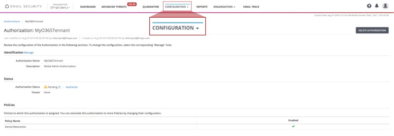 FireEye Email Security가 제공하는 Office 365 이메일 보안 자동화 기능 초간단 설정법 : 네이버 블로그