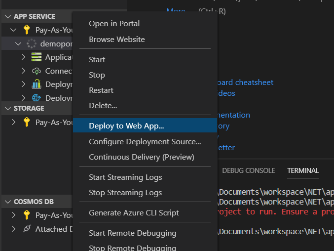 App Service Azure : 네이버 블로그