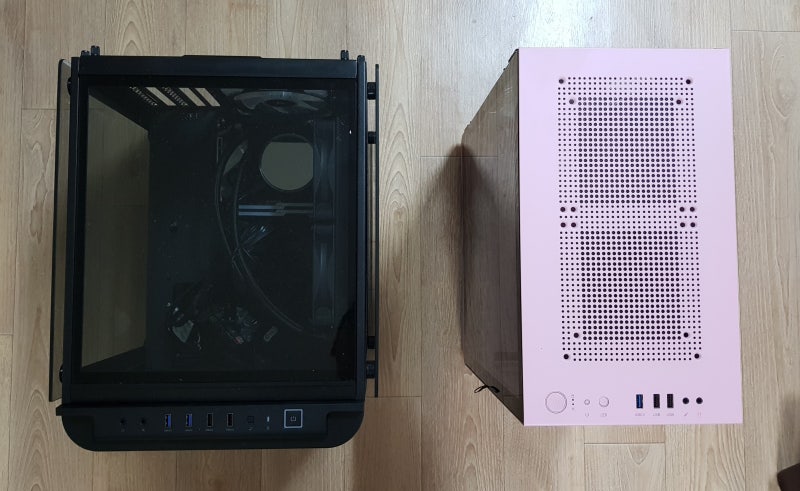 남자의 색 darkFlash DLM22 Pink (핑크) 케이스와 ID-COOLING PINKFLOW 240 후기 : 네이버 블로그