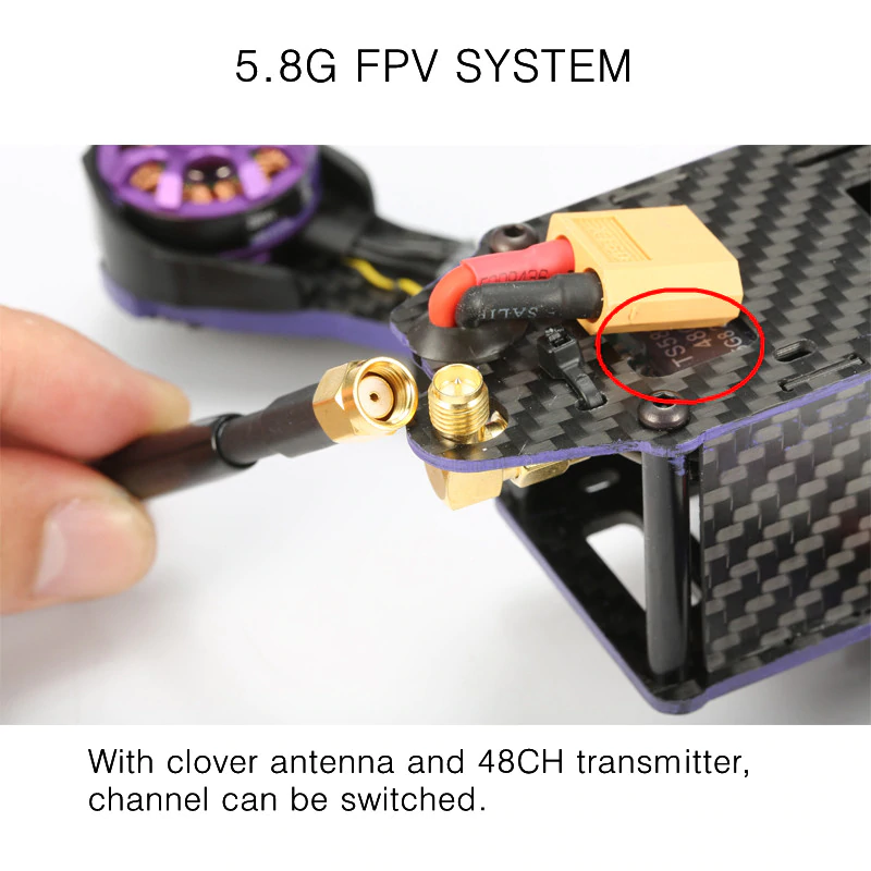 Eachine Wizard X220 FPV Racing Drone with 700TVL Camera (이친)X220모델 레이싱 ...