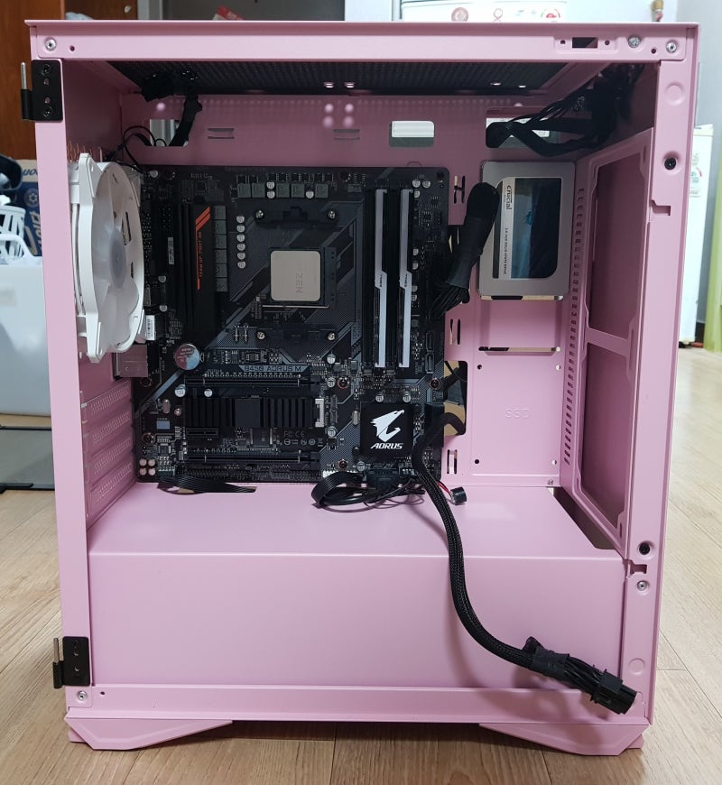 남자의 색 darkFlash DLM22 Pink (핑크) 케이스와 ID-COOLING PINKFLOW 240 후기 : 네이버 블로그
