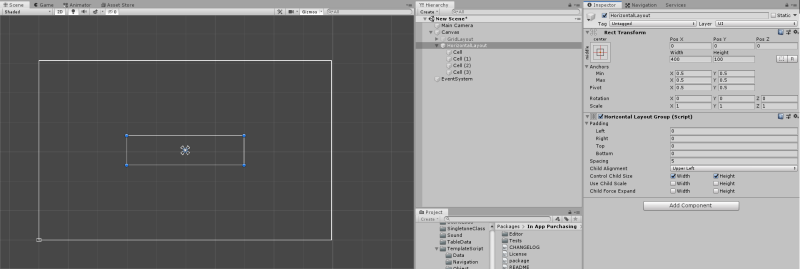 Unity Horizontal, Vertical Layout : 네이버 블로그