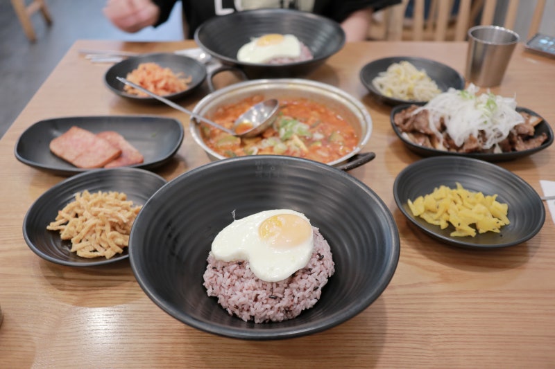 일산웨스턴돔맛집 밥장인 돼지찌개 일산점 돼지찌개 맛있게먹는 꿀팁 네이버 블로그