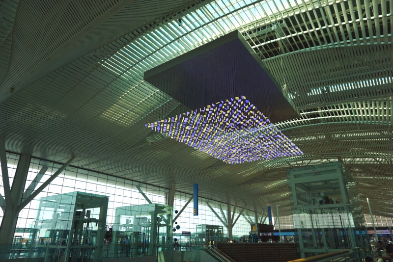 KE671편 인천-쿠알라룸푸르 탑승기, 대한항공 B777 기종 스카이팀 특별도장(HL7783) - 인천공항 제2여객터미널 여객기 ...