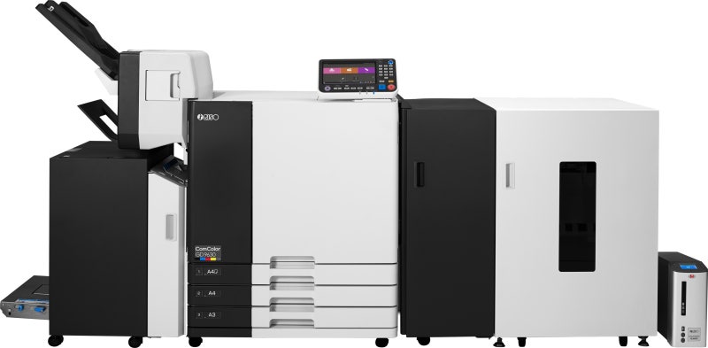 리소컴컬러 GD9630 상업인쇄 납품사례(GD7330,FW1230,FW5230,자동제본시스템,퍼펙트바인더,메일피니셔,리소인쇄기 ...