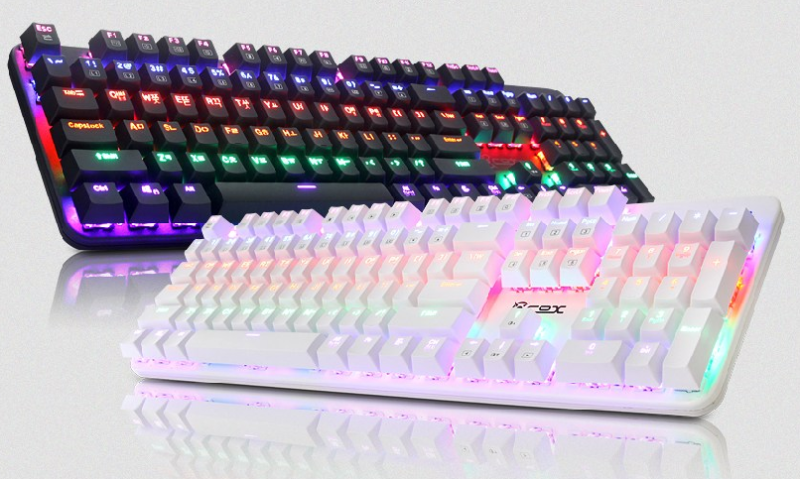 COX CK420 기계식키보드 구매리뷰_레인보우 LED / 적축키보드 타건 : 네이버 블로그