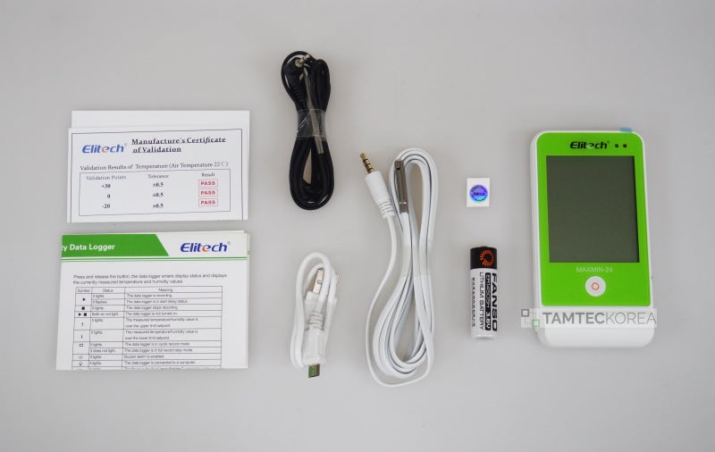 Elitech MAXMIN-24 온습도 기록계/온습도 데이터로거/GMP온습도 로거/24시간 최대,최소값 Reset : 네이버 블로그