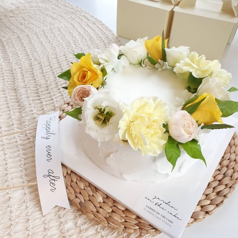 가든온더케이크 Gardenonthecake 전주생화케이크 전주칠순케이크 전주돌케이크 전주주문케이크 전주환갑케이크