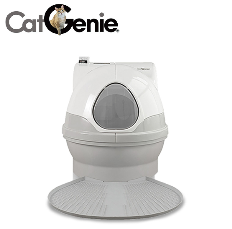 집사가 똥을 치울 필요 없는 고양이 자동 화장실의 원조 캣지니(Cat Genie) : 네이버 블로그