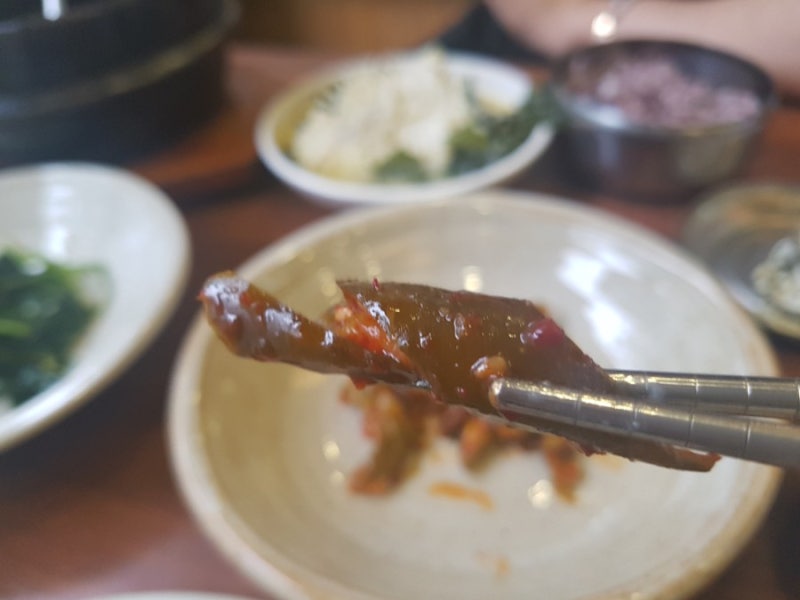 매봉역 맛집 효미역 활 전복 가자미 미역국 건강 장수 밥상 네이버 블로그