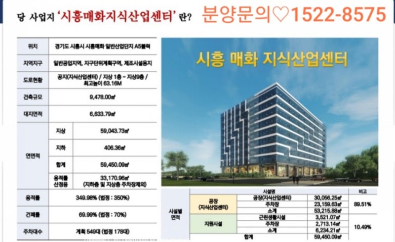 시흥 매화산업단지 매화지식산업센터 매화 스마트스퀘어 네이버 블로그